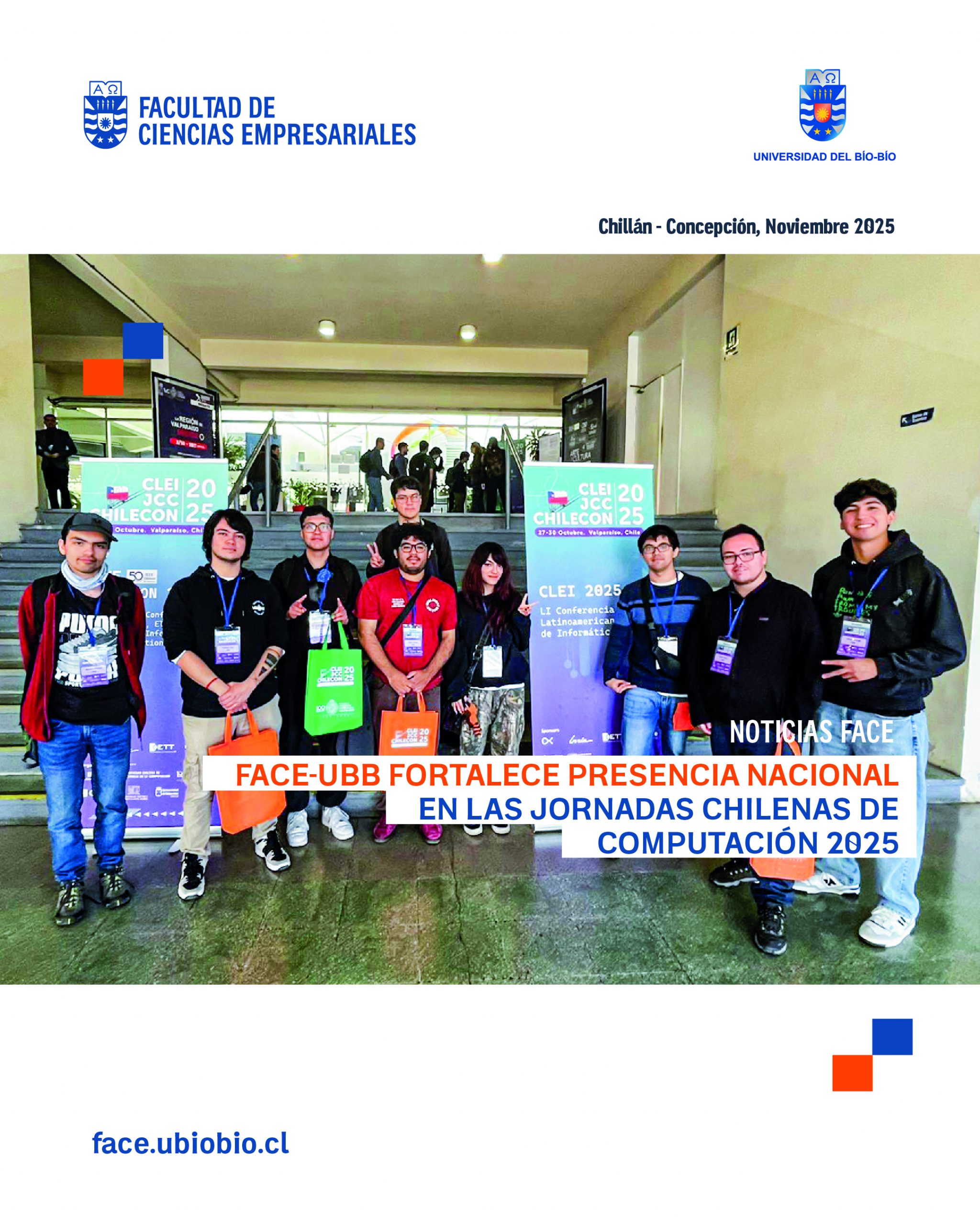 FACE-UBB fortalece presencia nacional en las Jornadas Chilenas de ...